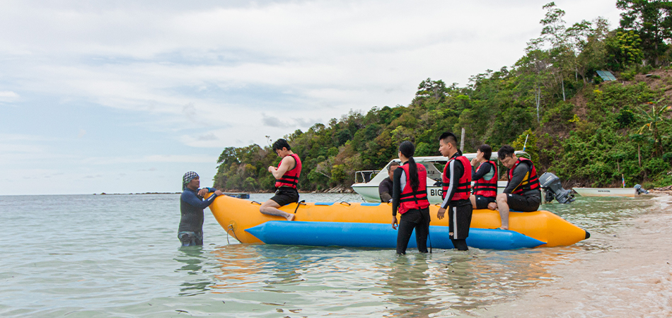 Kawa Kawa Wetland River Cruise, Likas City Mosque , Salut Pudding ...